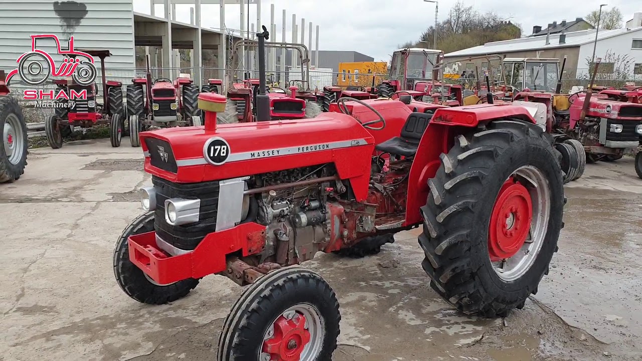 Massey Ferguson 178 ماسي فرغوسون - YouTube