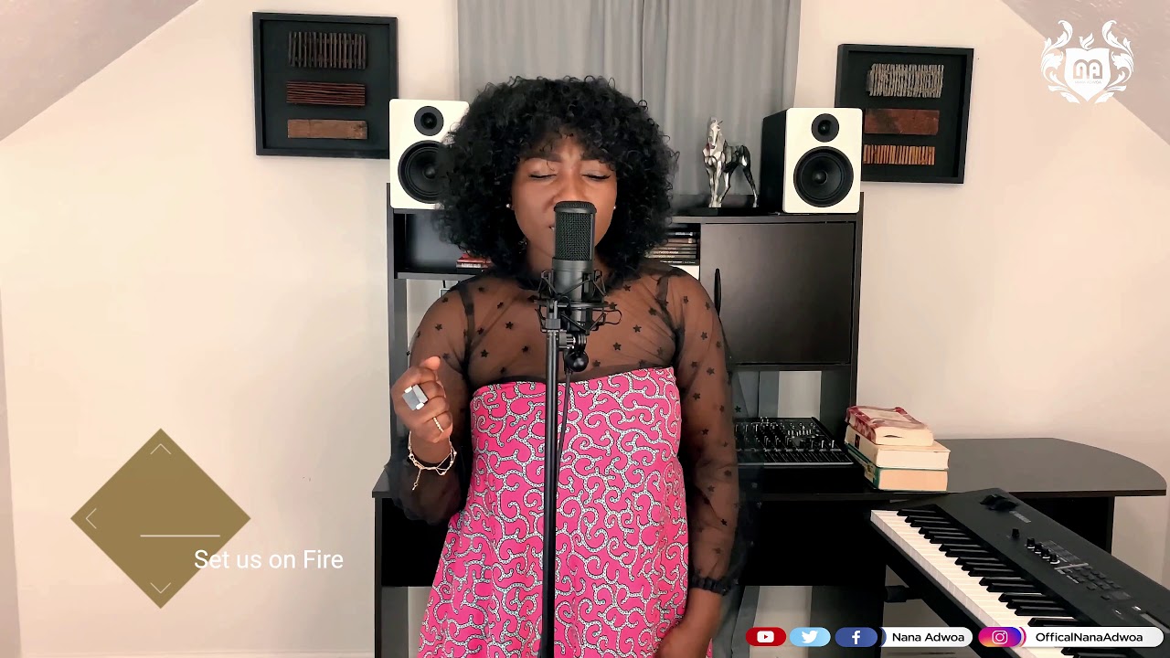Set me on fire (PRAYER SONG MEDLEY by Nana Adwoa) - YouTube