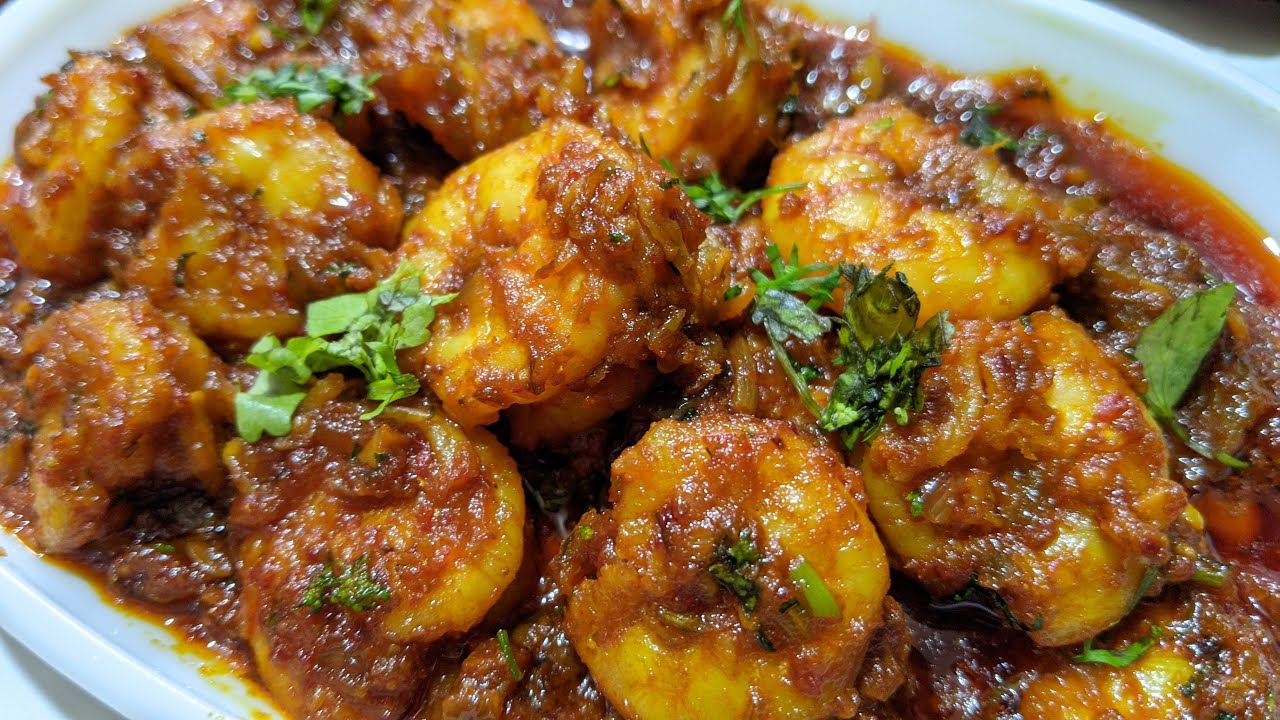 The most yummiest Prawns Masala you ever had | How to make authentic ...