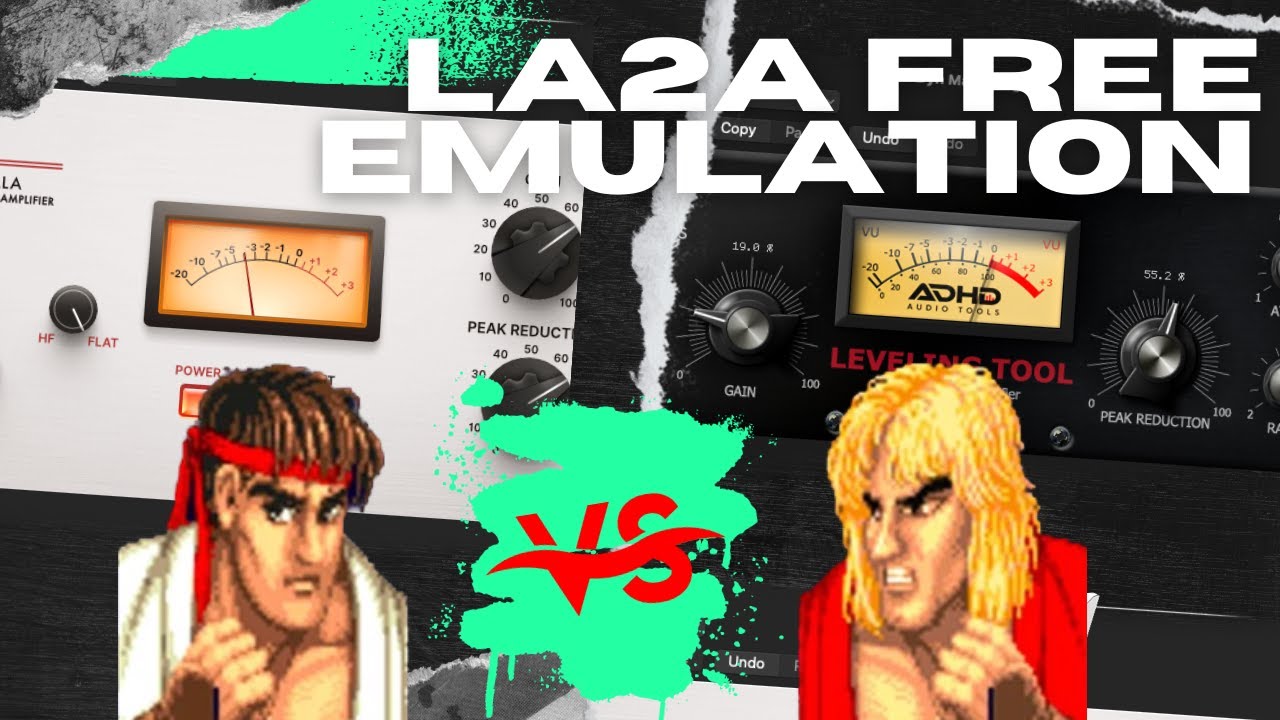 LA- 2A Tube Compressor FREE Emulation | Which one sounds better ? - YouTube