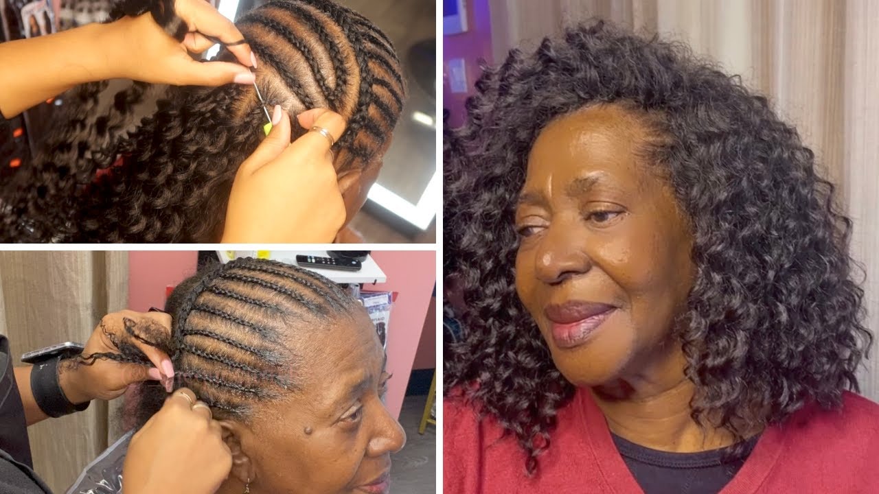 INVISIBLE HAIRLINE CROTCHET ( SHE LOVED HER HAIR!) - YouTube