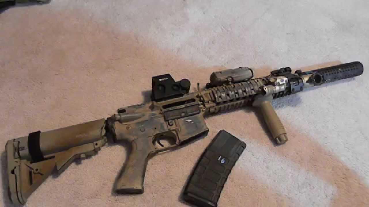 Custom mk18 MOD 1 Review and Shooting Test - YouTube