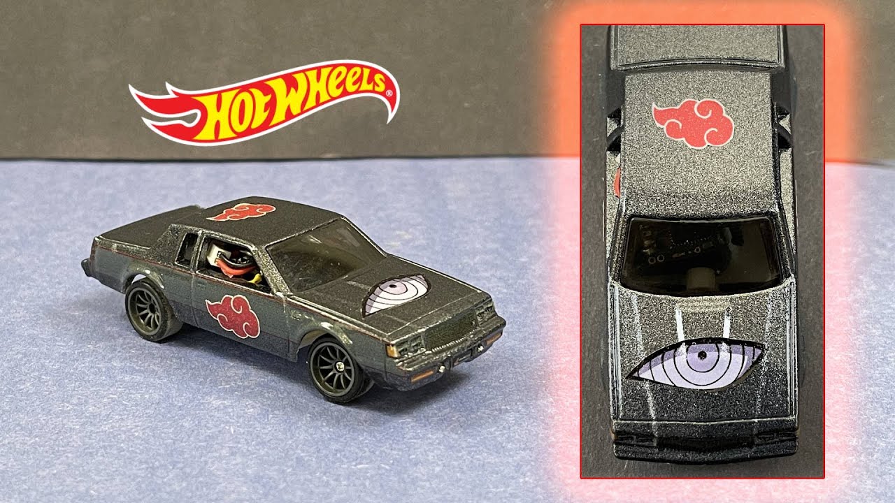 Hot Wheels RC custom Naruto 1987 Buick Regal GNX - YouTube