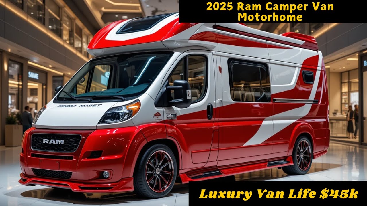 Ram ProMaster 4x4 Motorhome | The Best Camper Van for Van Life! - YouTube
