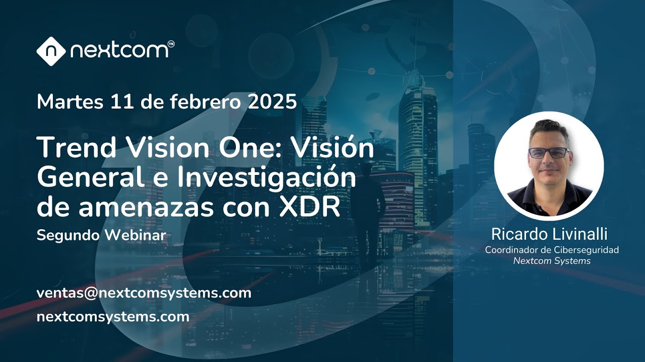 Trend Vision One: Visión General e Investigación de amenazas con XDR - YouTube