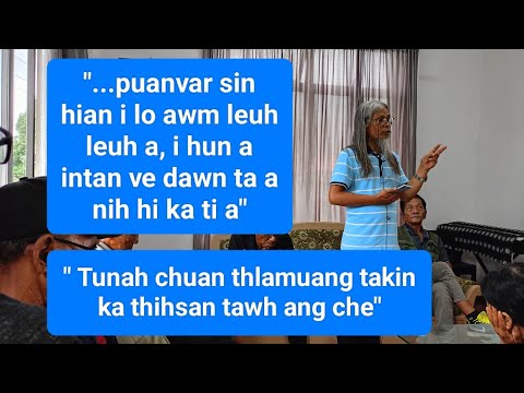 PU HUALA THUHMA NGAIHNAWM LEH PU EDENA THUSAWI ROPUI// 28.6.2023 Chawhnu, CHHIPPHIR.