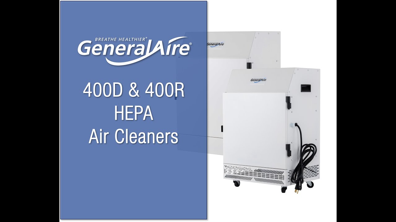 GeneralAire® HEPA Air Cleaners - YouTube