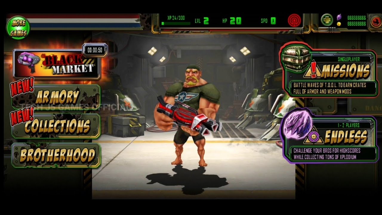 GUN BROS 2 HD v1.2.3 Android Gameplay (60 FPS) - YouTube