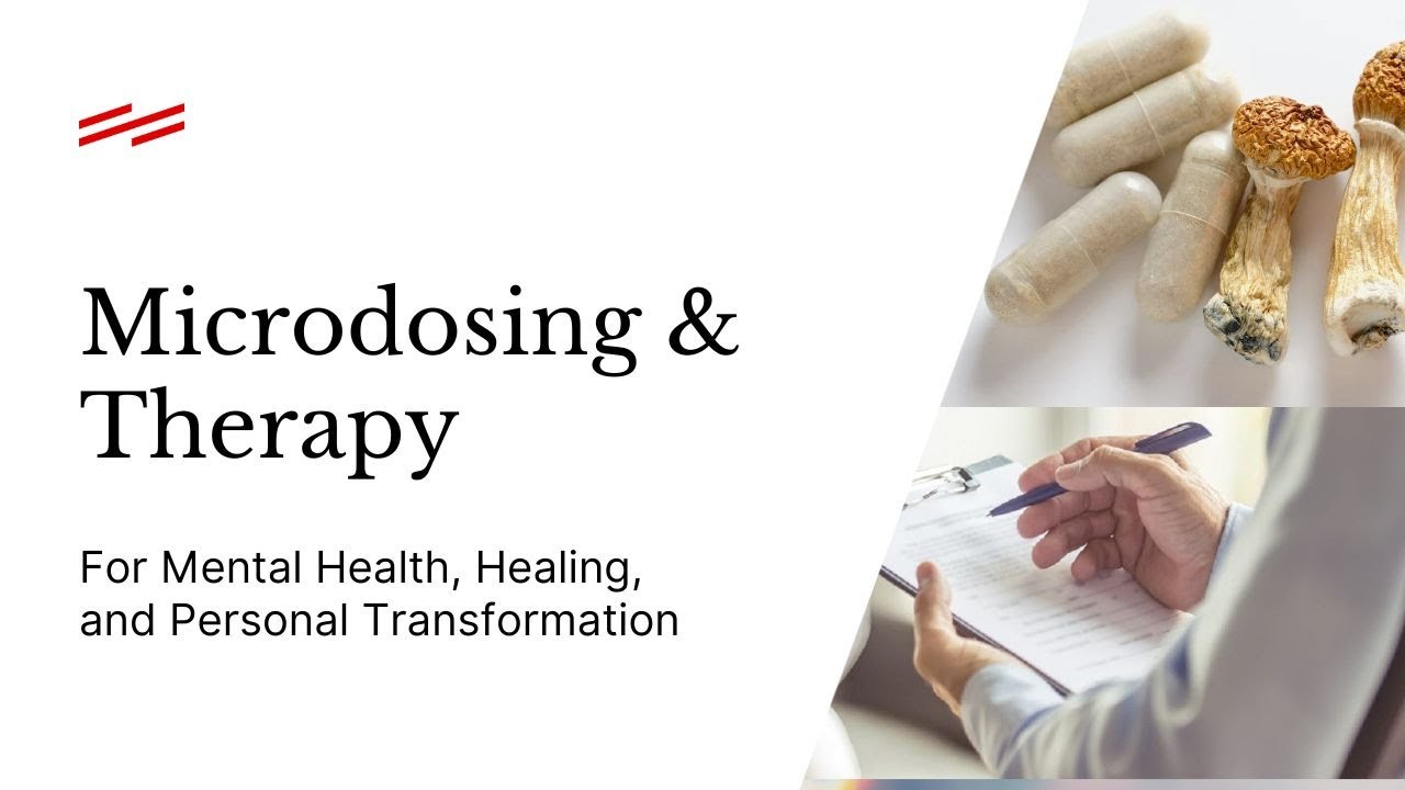 Microdosing For Therapy: What You Need to Know - YouTube