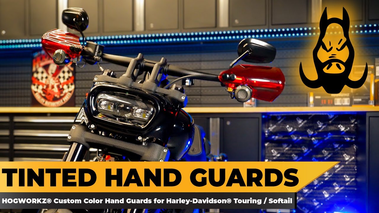 HOGWORKZ® Custom Color Hand Guards for Harley-Davidson® Touring ...