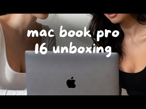 Unboxing Apple Macbook Pro 16 Inch Space Black Youtube