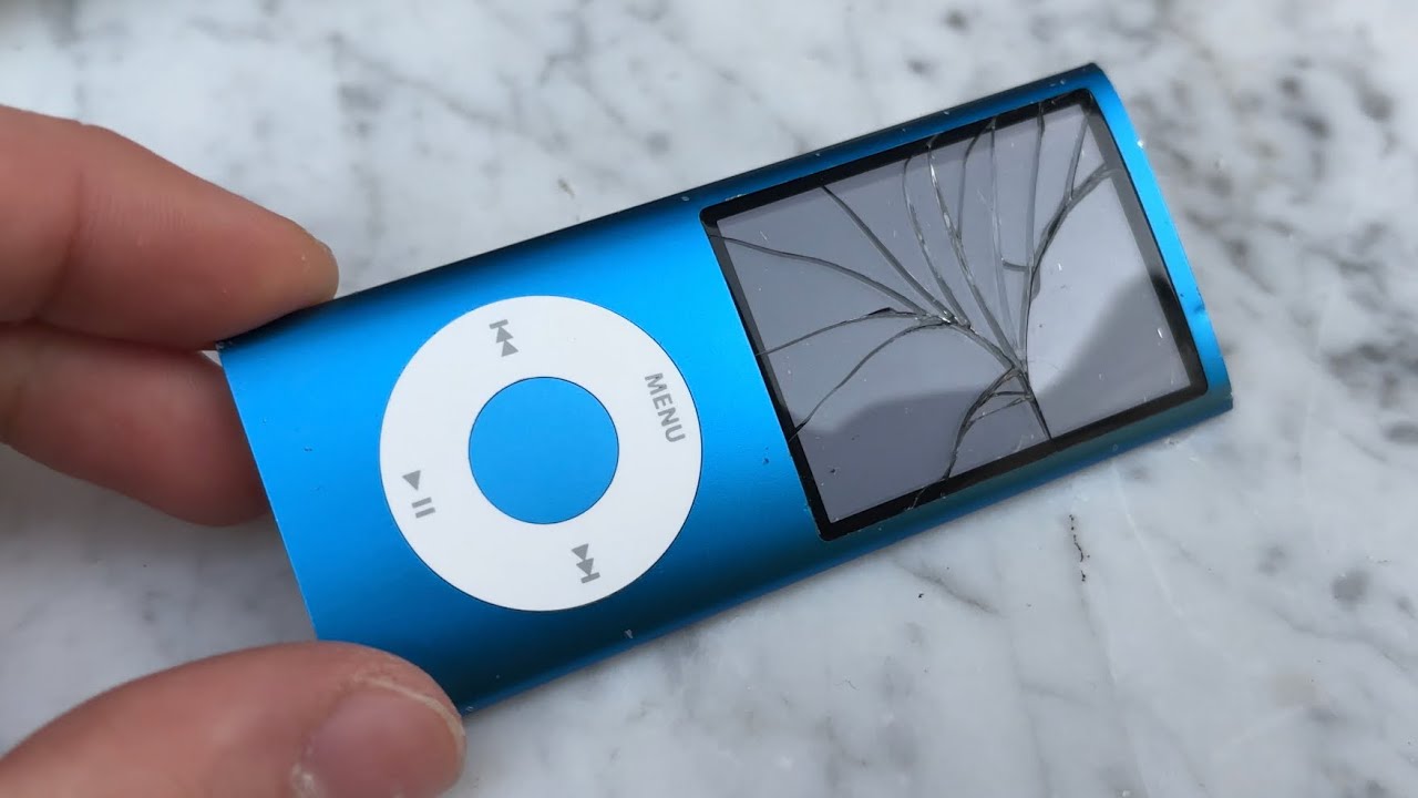 iPod nano destruction - YouTube