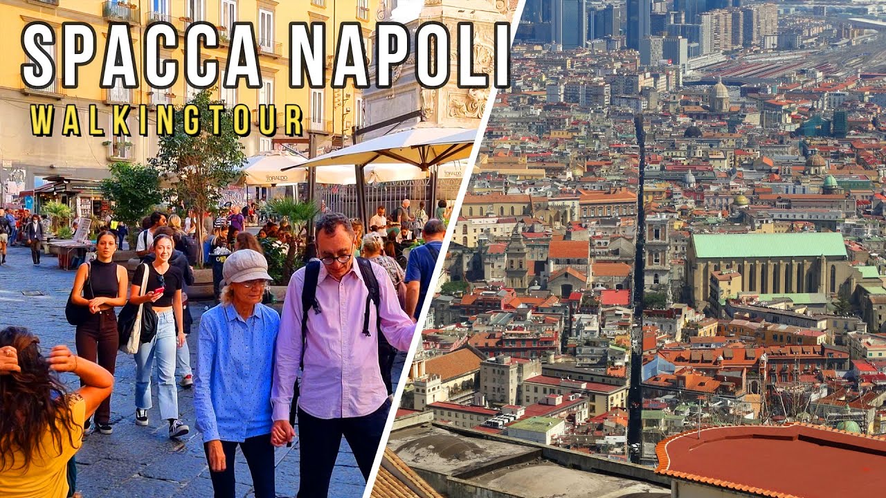 Walking Tour Spacca Napoli - Most Famous Street 4k UHD #walkingtour # ...