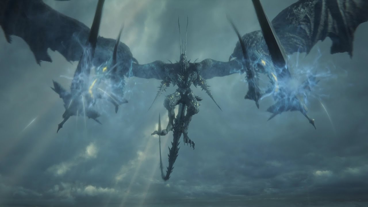 Final Fantasy XVI - Dion Turns Into Bahamut Scene - YouTube