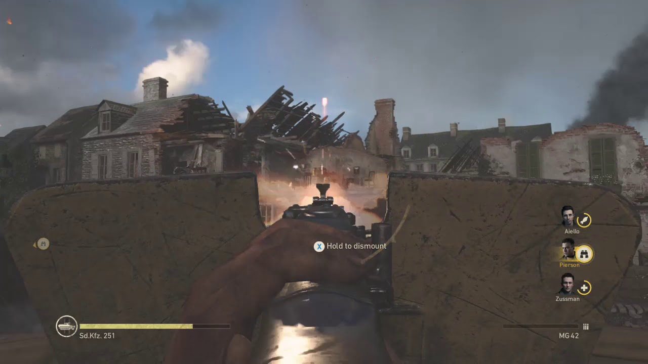 cod ww2 campaign mission 3 - YouTube