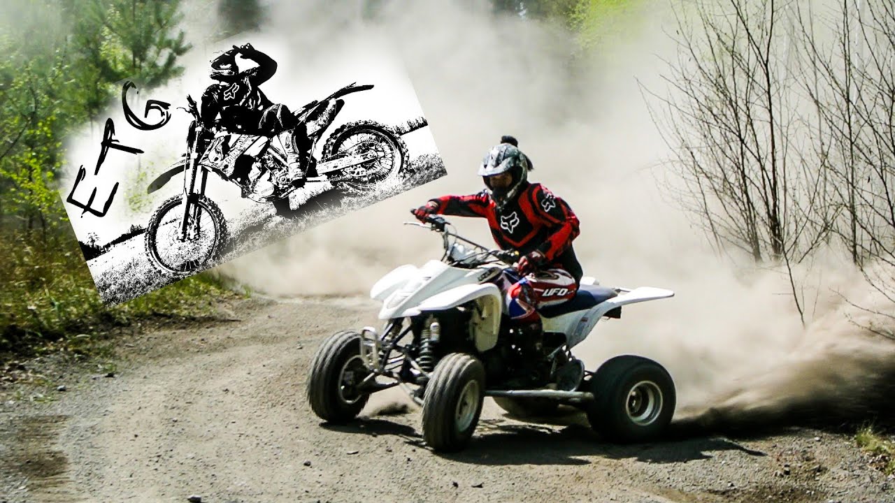 Lonely ride Suzuki LTZ 400 - YouTube