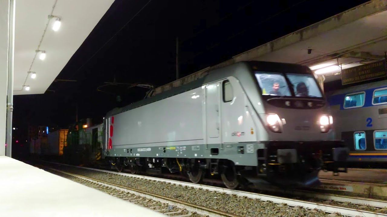 LA NUOVA E494.522 DI AKIEM CON MODULO LAST MILE! [TCS Milano S.to ...