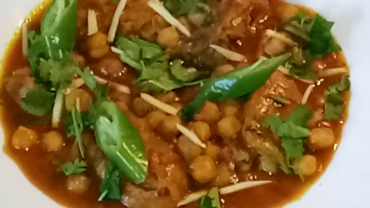Murgh chole I lahori Kitchen I mian nadeem - YouTube