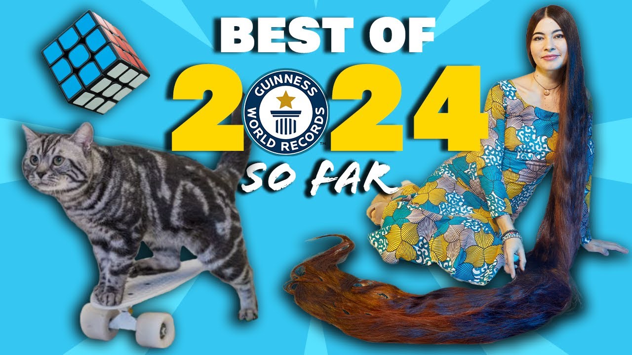 BEST WORLD RECORDS of 2024... so far! | Guinness World Records - YouTube
