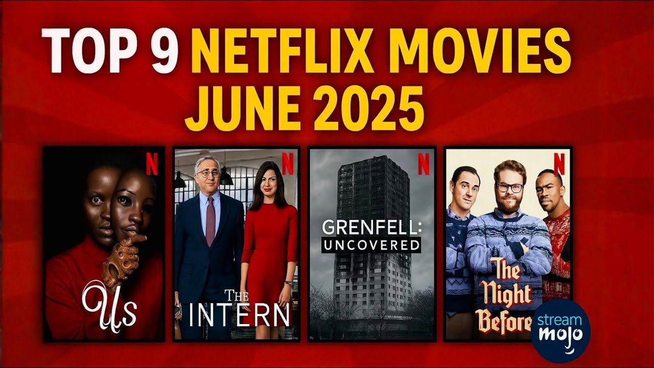 9 Best New Movies Coming to Netflix in June 2025 - YouTube