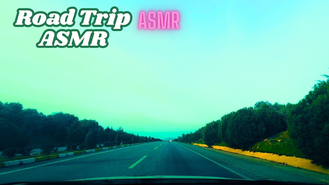 ASMR Long Road Journey: Soothing Highway Scenes #relax #asmr #nature # ...