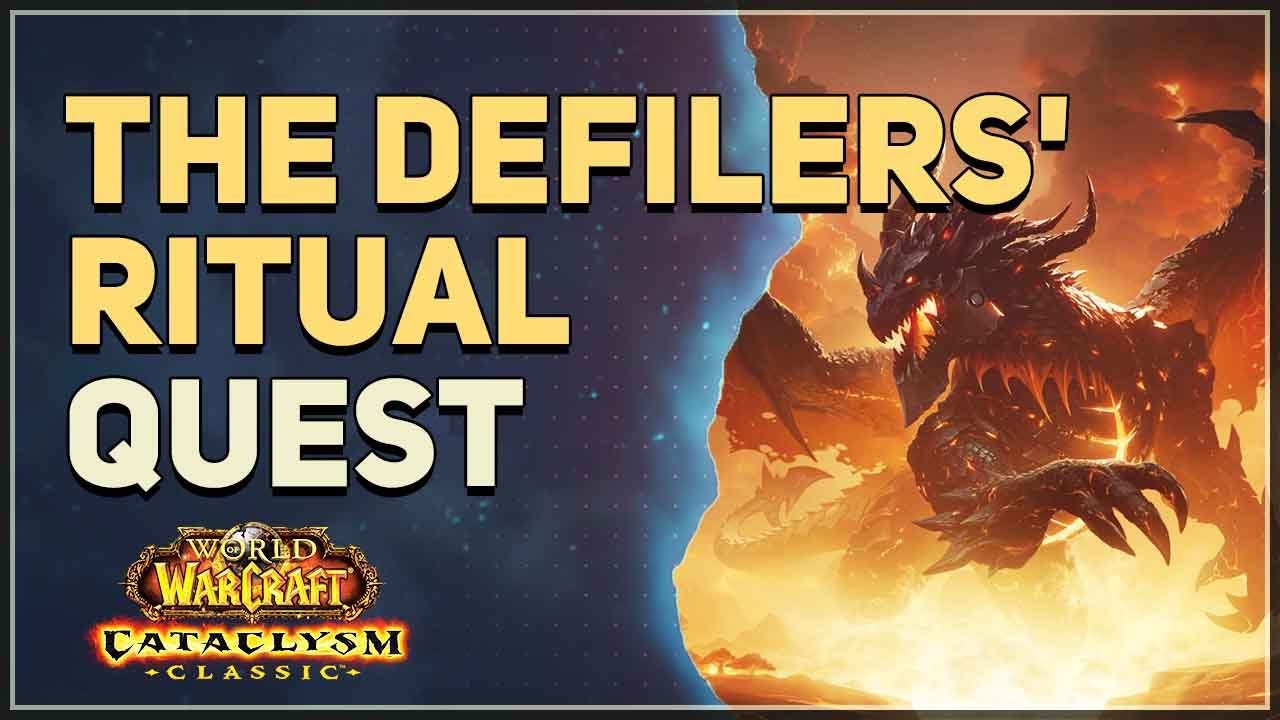 The Defilers' Ritual WoW Quest - YouTube