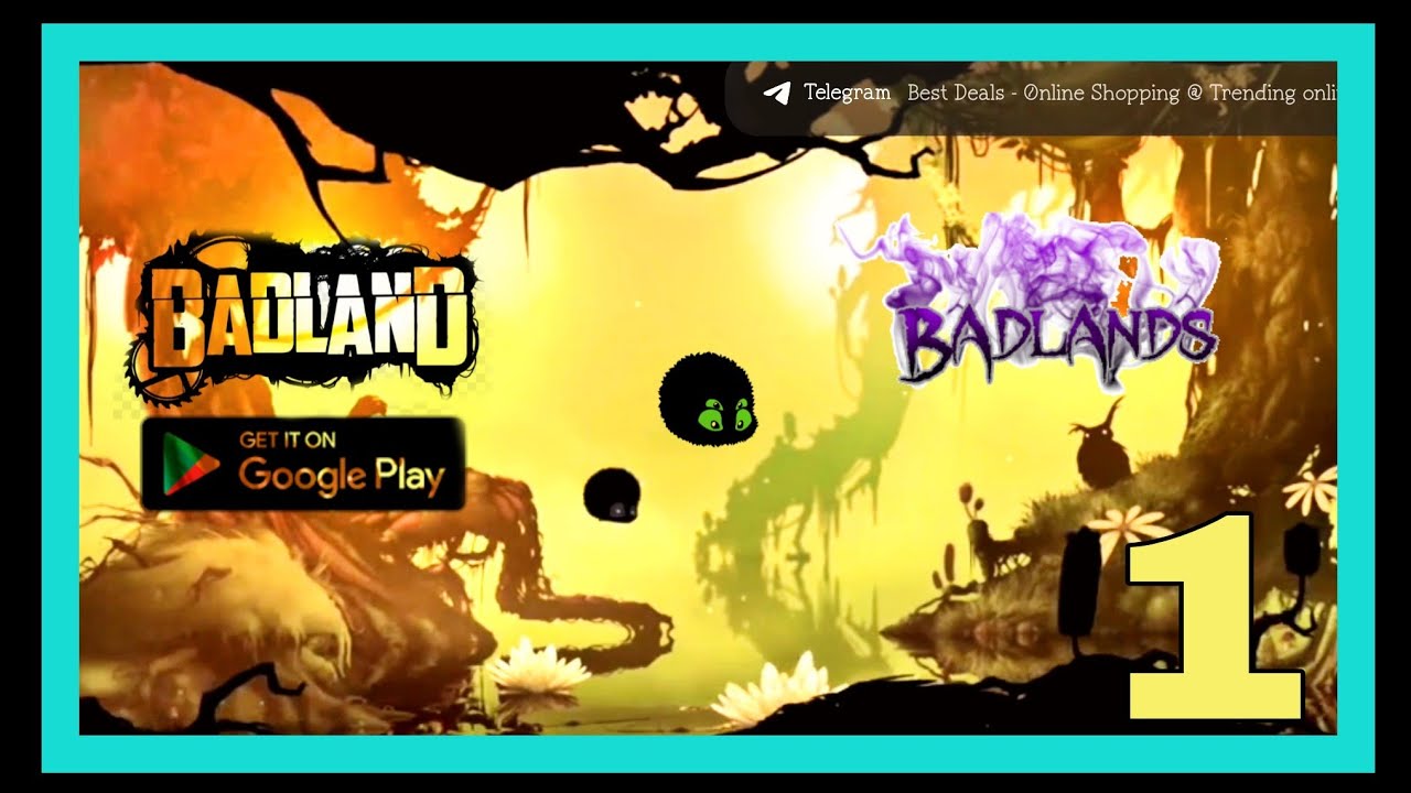 Badland Gameplay|(Android IOs walkthrough) Gameplay part _1 🎮🎮🎮 - YouTube