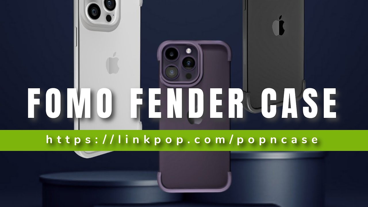 FOMO FENDER CASE FOR IPHONE 13/14 PRO/PROMAX | Gizmo-Hub.com - YouTube