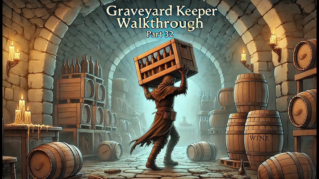 Graveyard Keeper Walkthrough Part 32 | Operating the Tavern! - YouTube