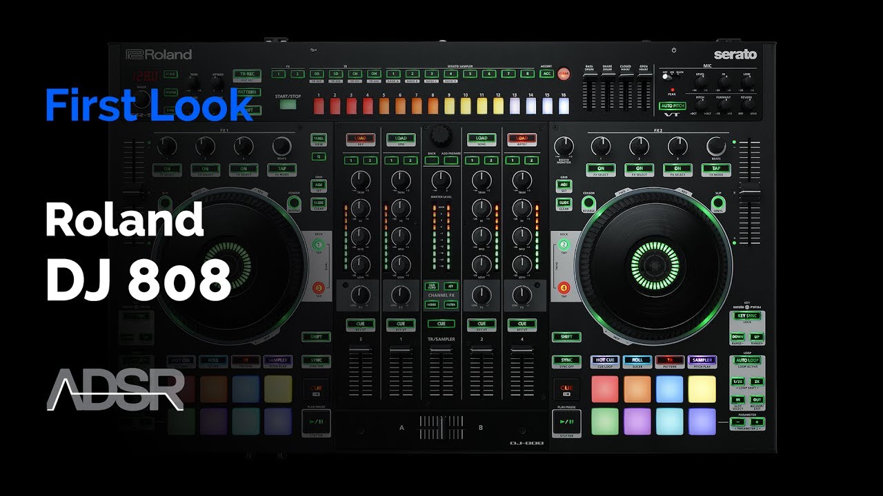 Roland DJ 808 First Look - YouTube