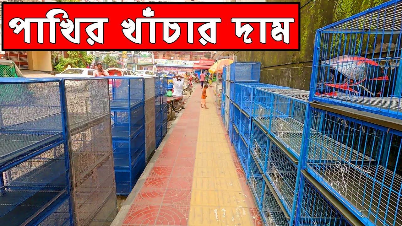 পাখির খাঁচার দাম || bird cage || pakhir khacha || Amar Bangladesh - YouTube