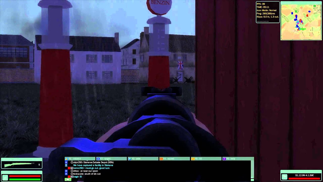 WWII OnLine. BattleGround Europe [017]. Axis side. - YouTube