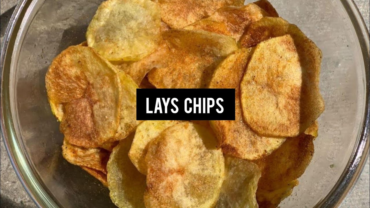 lays chips recipe😋 | How to make lays chips at home | Easy lays chips ...