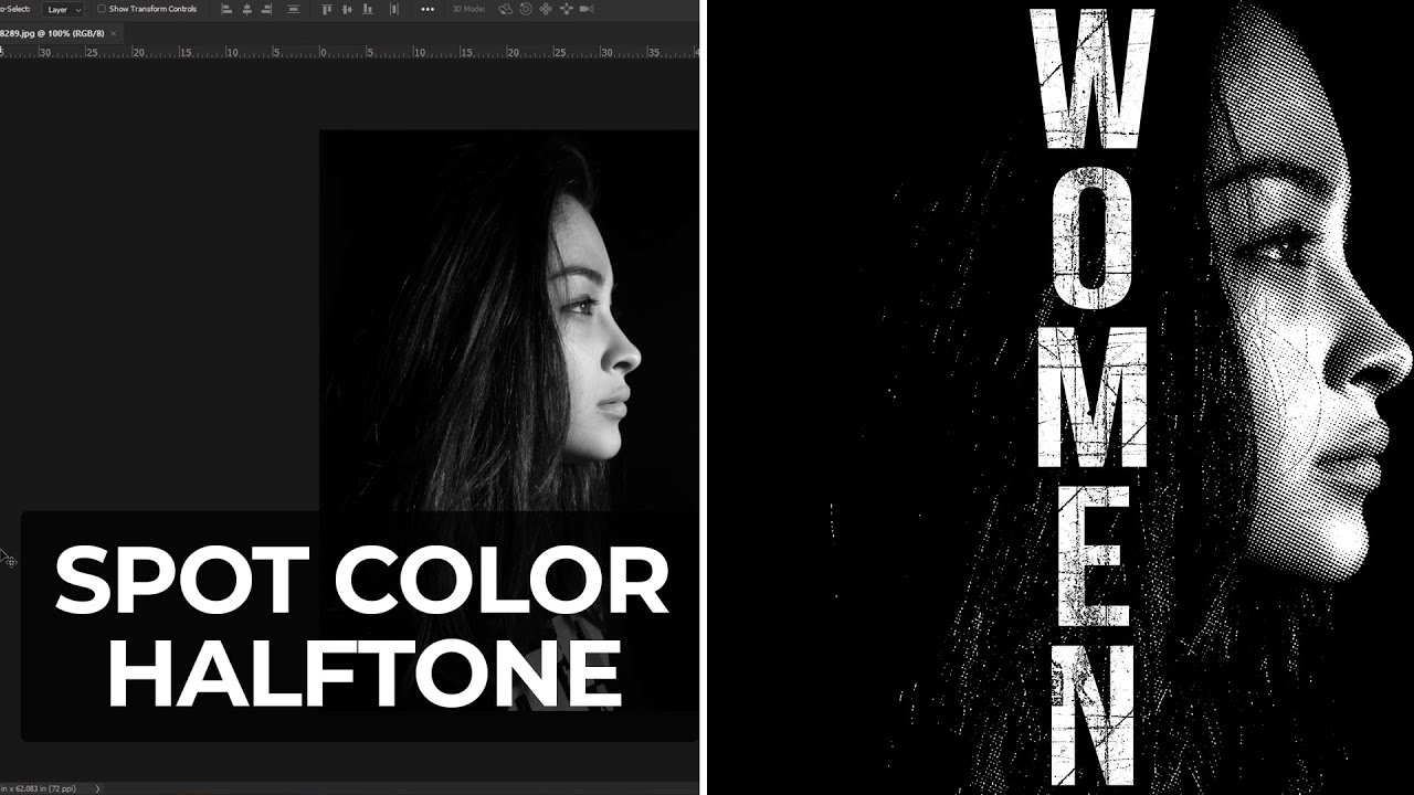 One Spot Color Halftone Using ULTRASEPS - YouTube
