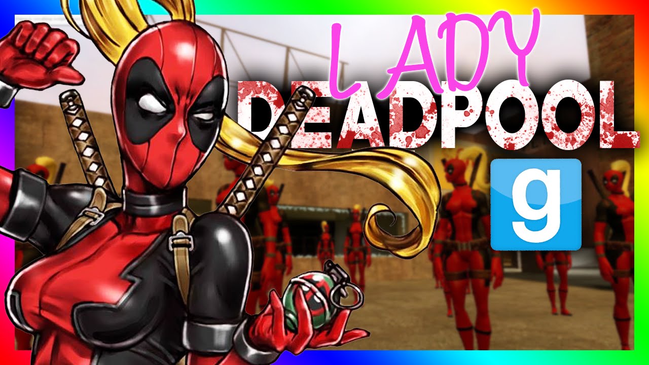 LADY DEADPOOL HIDE AND SEEK?!?! | Gmod Sandbox Minigame (Marvel ...