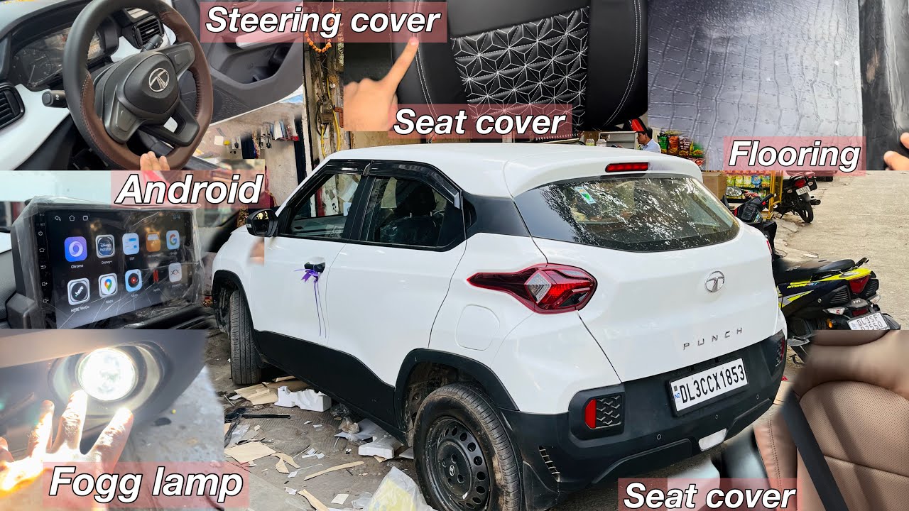 Tata Punch Modified 2022 Base to Top Punch Modification🔥Punch pure all ...