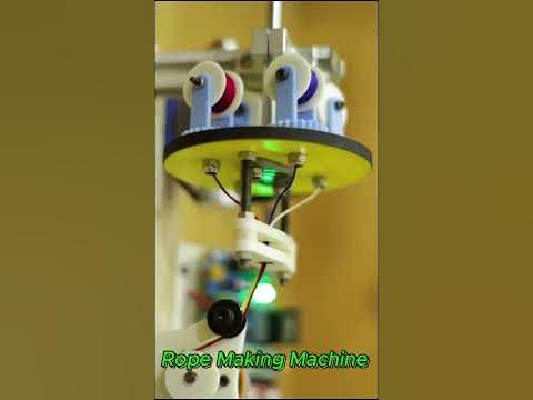 Rope Making Machine Using Arduino UNO Project #arduinoproject #shorts - YouTube