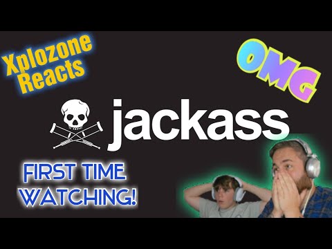 FIRST TIME WATCHING JACKASS (Best bits) - YouTube