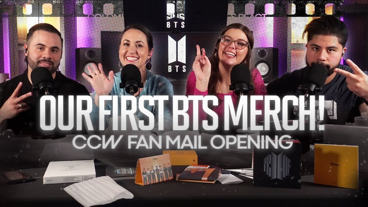 Our first BTS MERCH!! "Opening CCW FAN MAIL" - Albums/Posters/Surprise ...