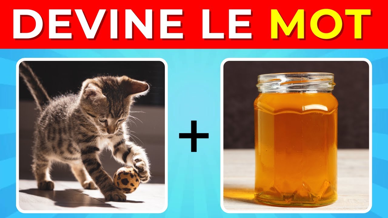 30 Mots à Deviner avec des Images ! Quiz Rébus ️ - YouTube