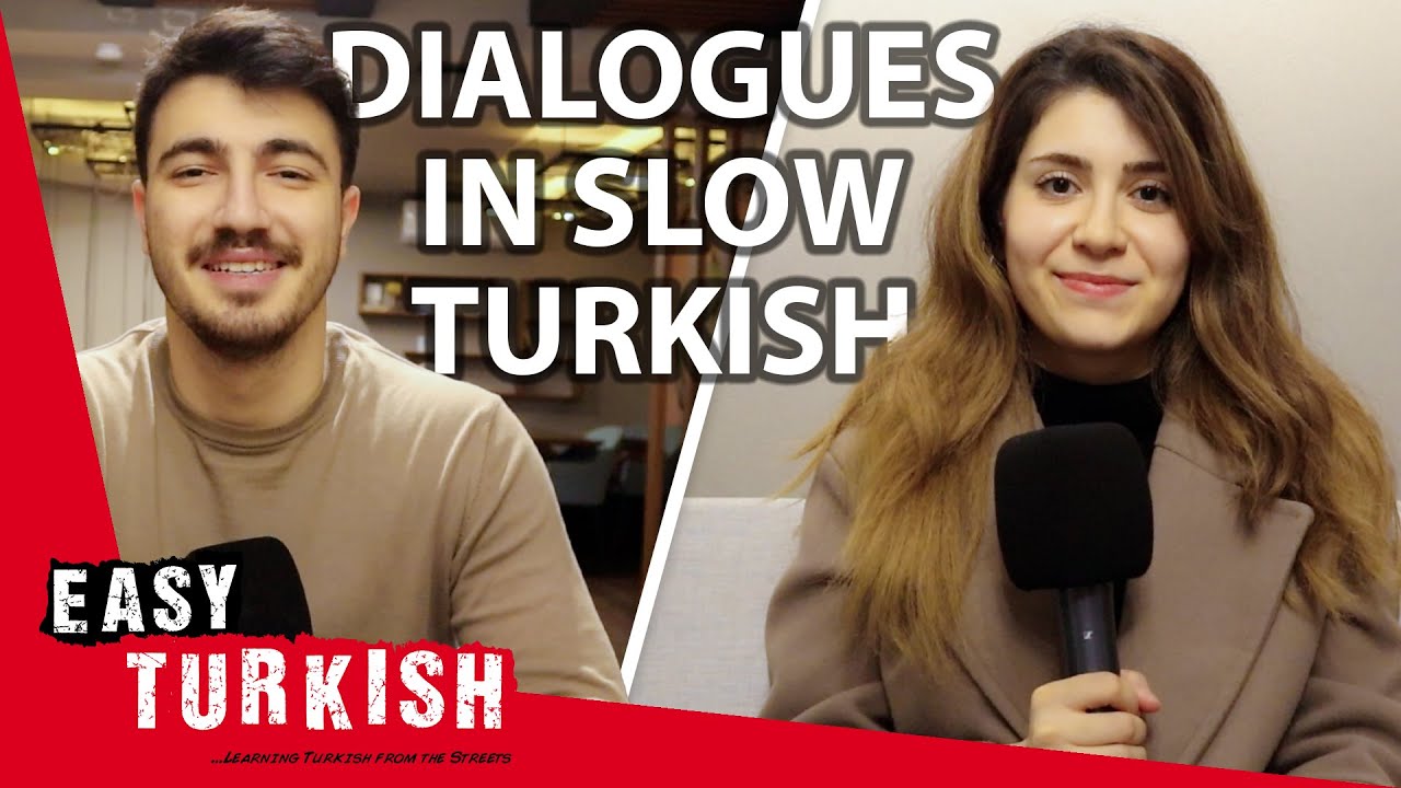Basic Dialogues in Slow Turkish | Super Easy Turkish 83 - YouTube