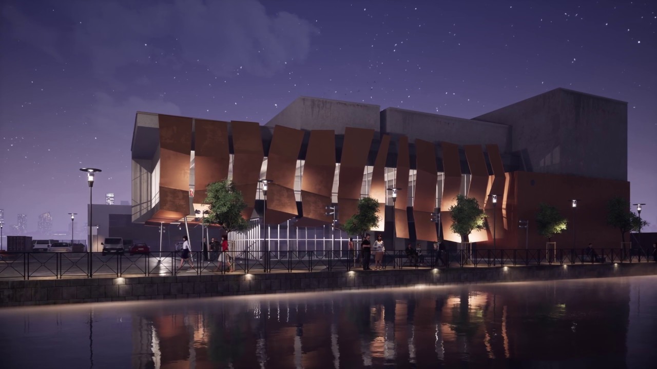 Terminal Night Animation - YouTube