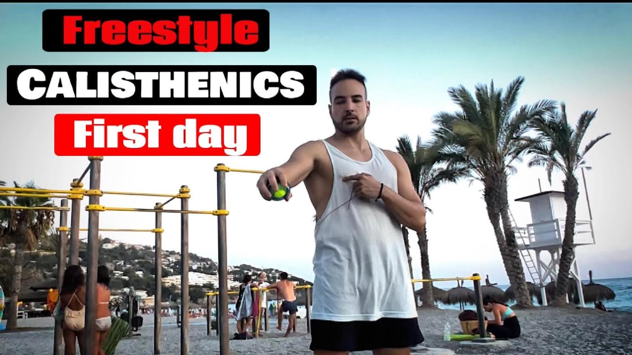Freestyle Calisthenics: My First Day Trying Dynamic Moves! - YouTube