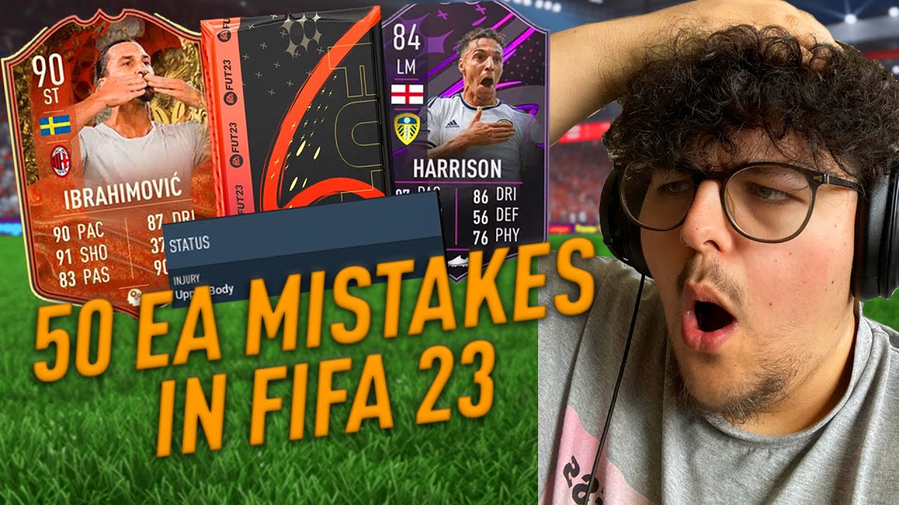 50 BIGGEST MISTAKES in FIFA 23 made by EA SPORTS - YouTube
