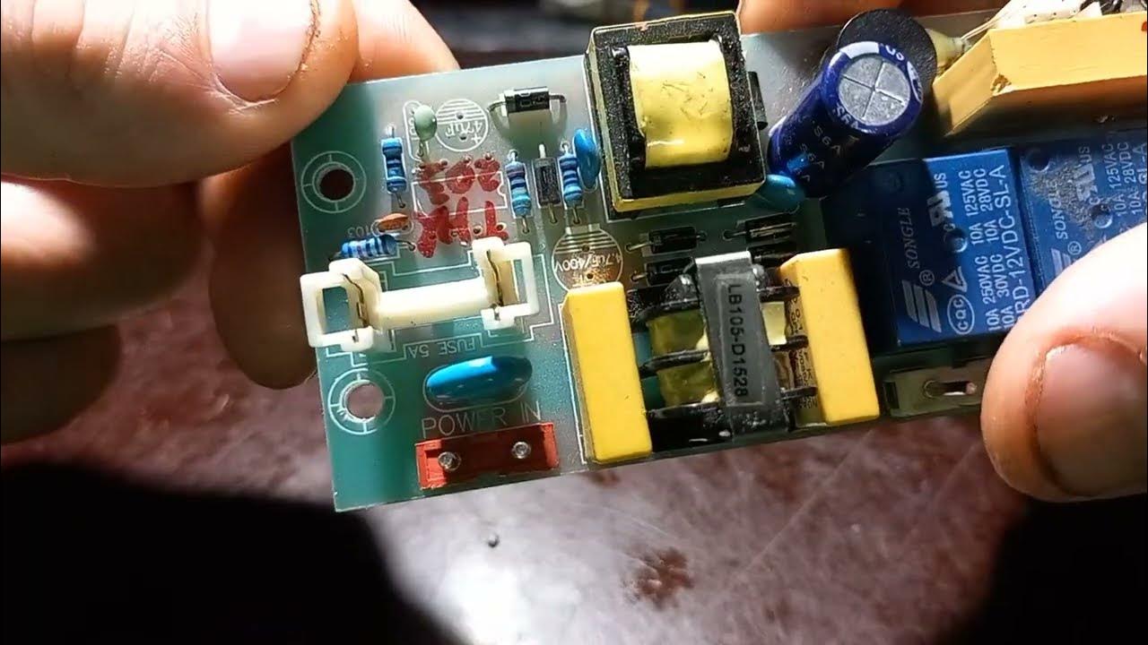 Ремонт платы управления вытяжкой "Пирамида" - YouTube