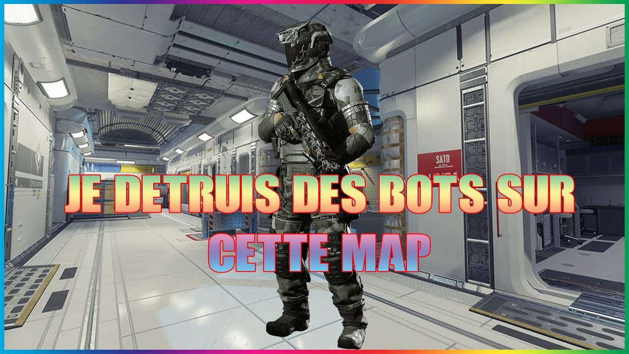 CALL OF DUTY IW : JE DÉTRUIS DES BOTS SUR FRONTIER - YouTube