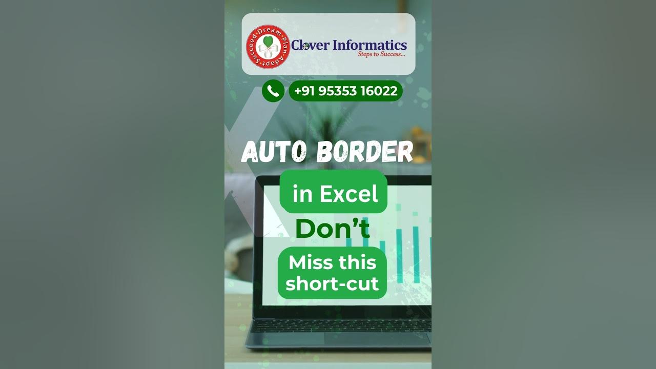 🎯 Excel Pro Tip: Auto-Borders with Conditional Formatting!Tired of manually adding data borders ...