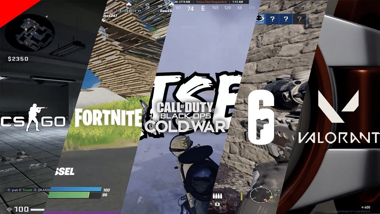What 1000's OF HOURS on FPS GAMES Looks Like. - YouTube
