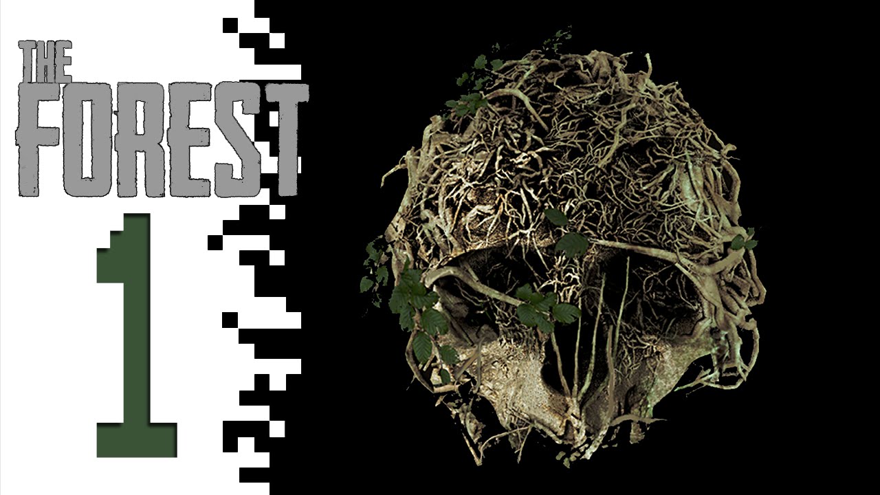 Let's Play The Forest - EP01 - The Crater - YouTube