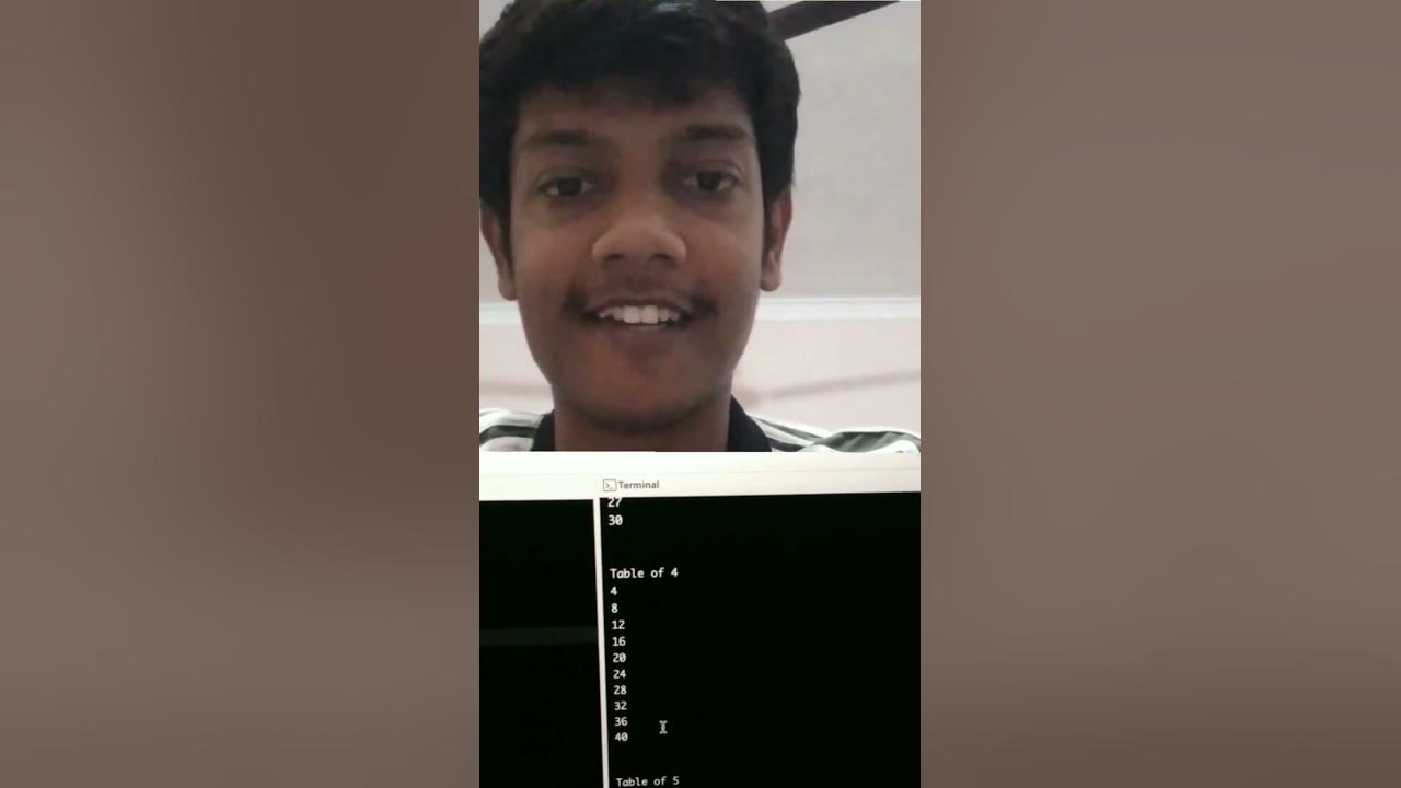 Table Print User Input Python For Loop Nested Coding Machinelearning Ai Coder Python 